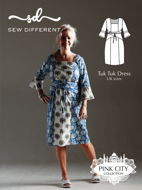 Tuk Tuk Wrap Dress by Sew Different – Stitching Kitchen