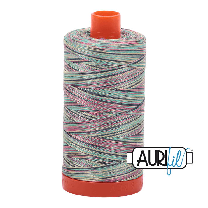 Variegated (3817) Aurifil Cotton Thread - 50's Weight - 1300 metres ...